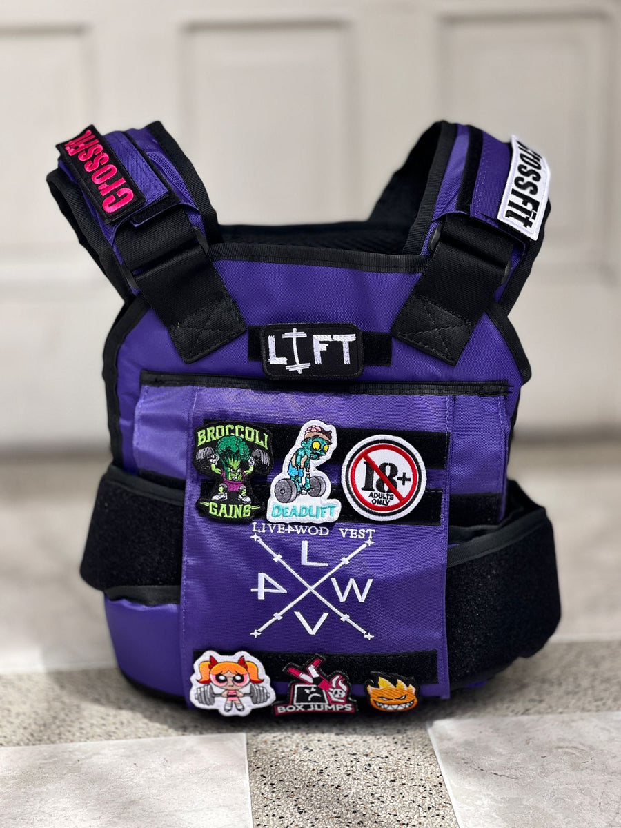 CHALECOS DE PESO MORADO – LIVE4WOD